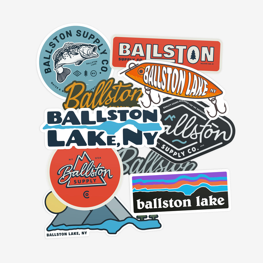 Jumbo Sticker Pack | Ballston Supply Co.